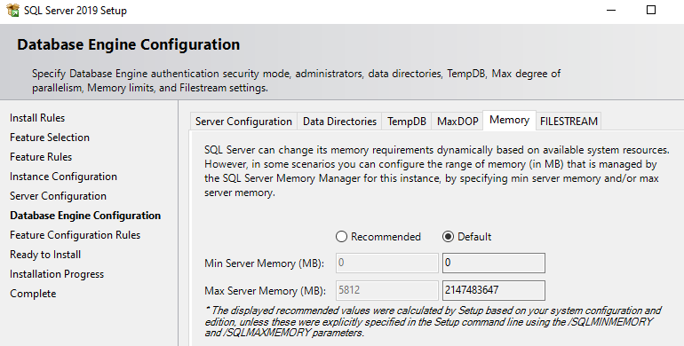 SQL installation 2019 step by step – Microsoft DB
